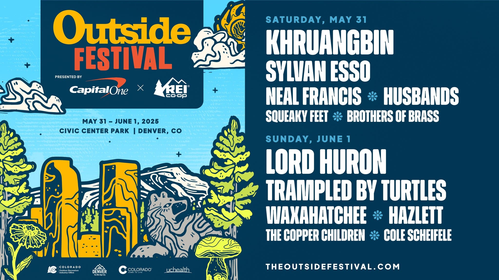 Outside Festival 2025 | Music Festival Wizard