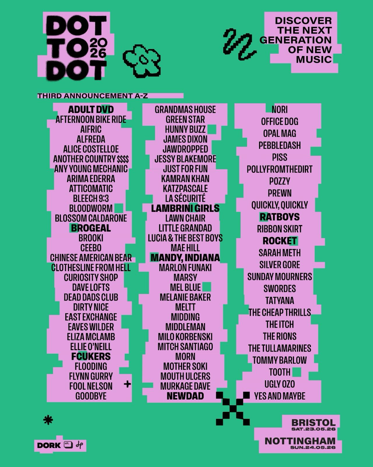 Dot To Dot UK 2026 | Music Festival Wizard