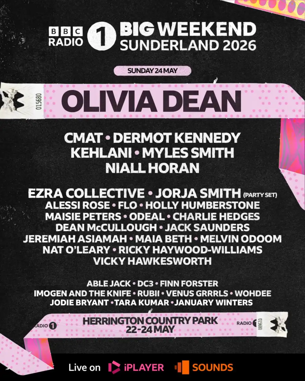 Radio 1 Big Weekend 2026 | Music Festival Wizard