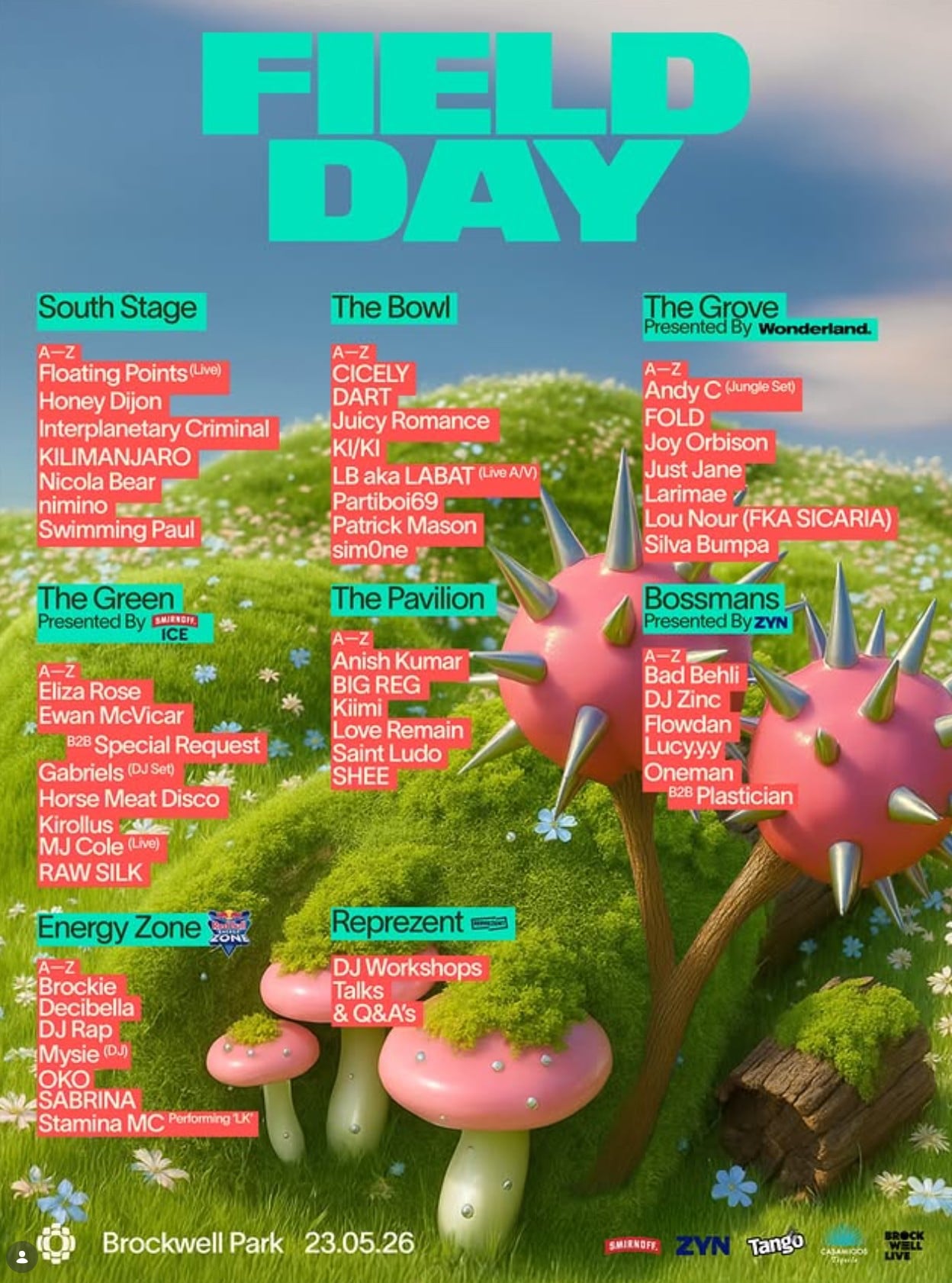 Field Day Festival 2026 | Music Festival Wizard
