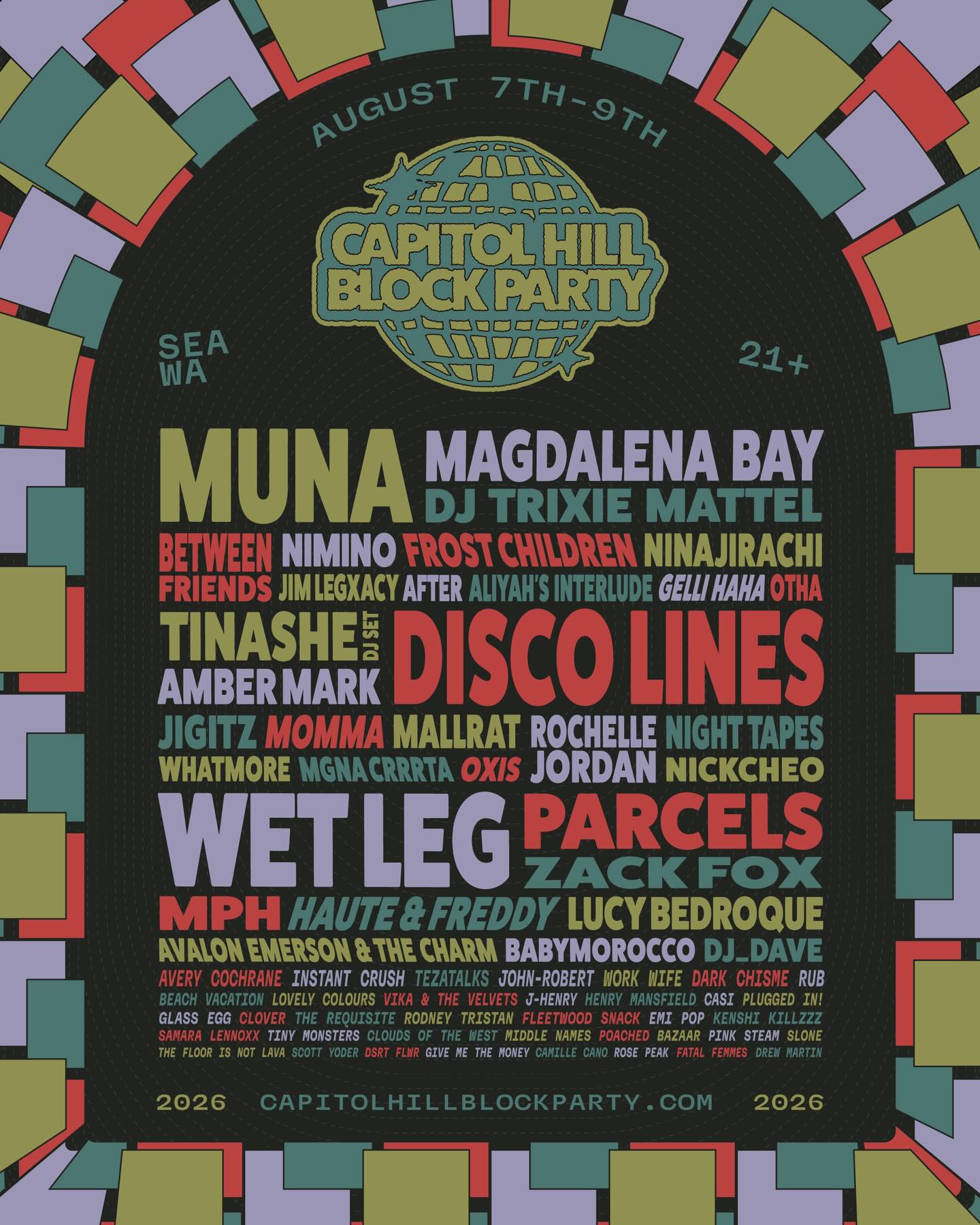 Capitol Hill Block Party 2026 | Music Festival Wizard