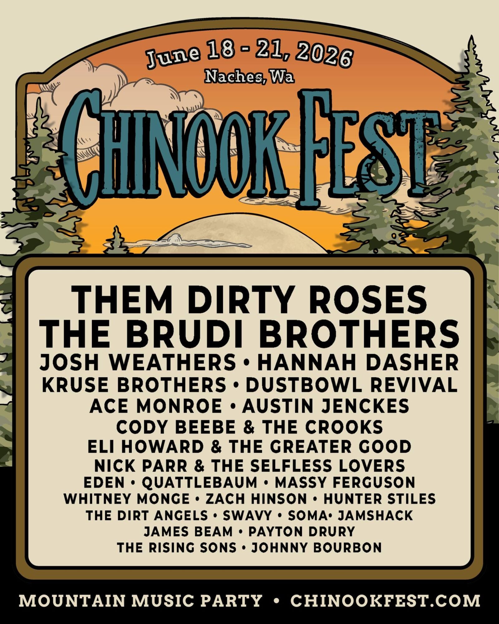 Chinook Fest 2026 | Music Festival Wizard