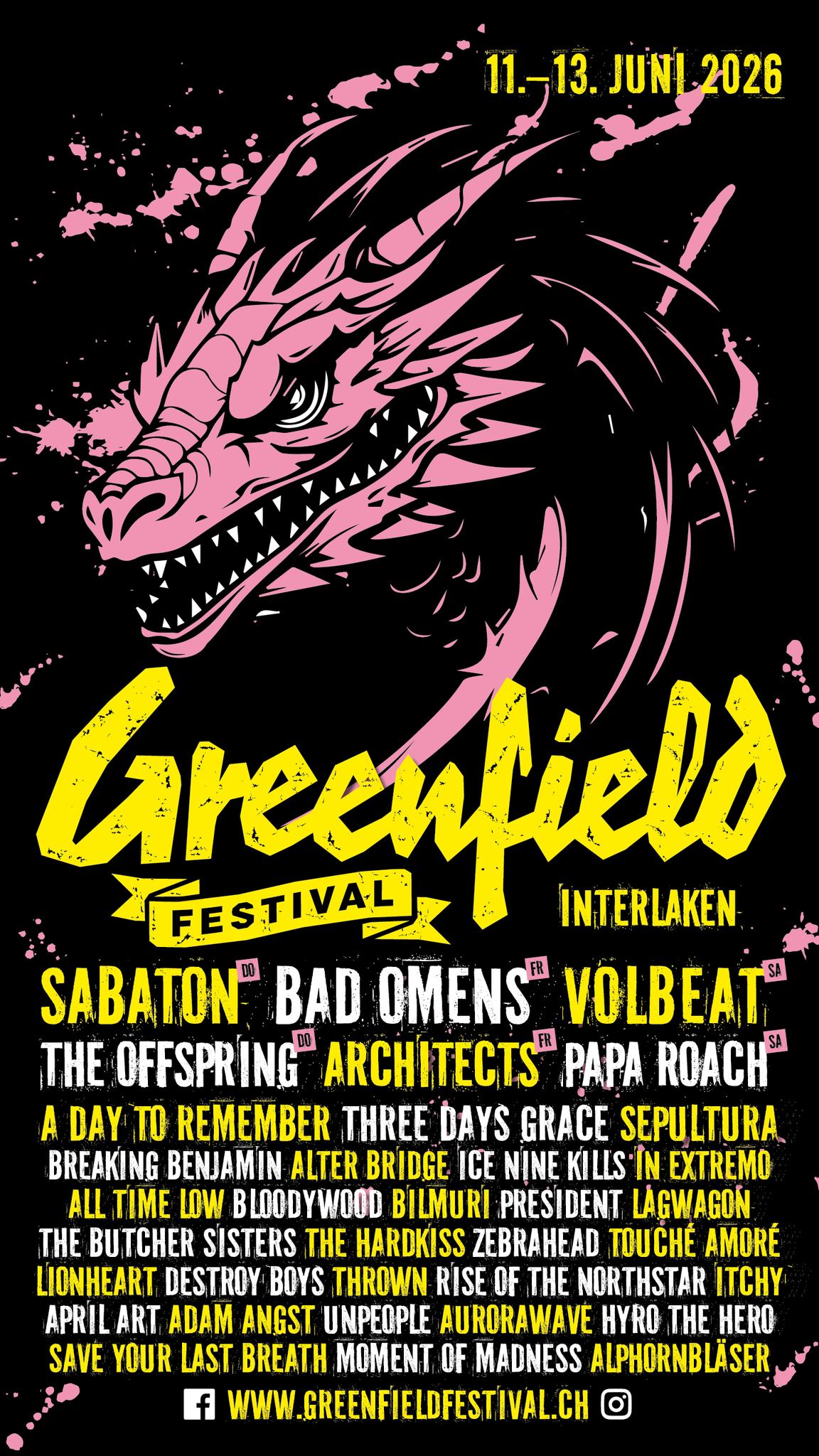 Greenfield Festival 2026 | Music Festival Wizard