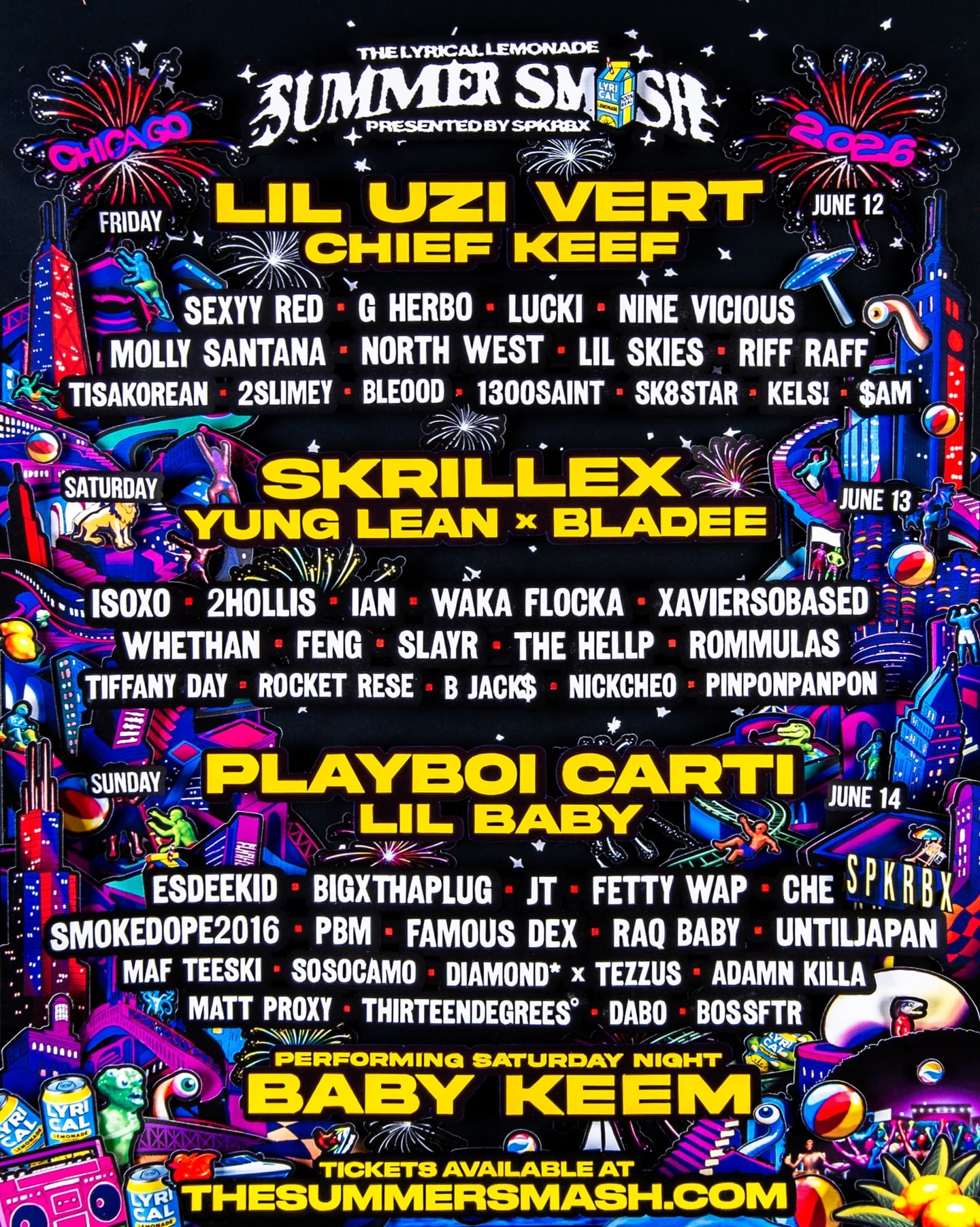 Summer Smash Festival 2026 | Music Festival Wizard