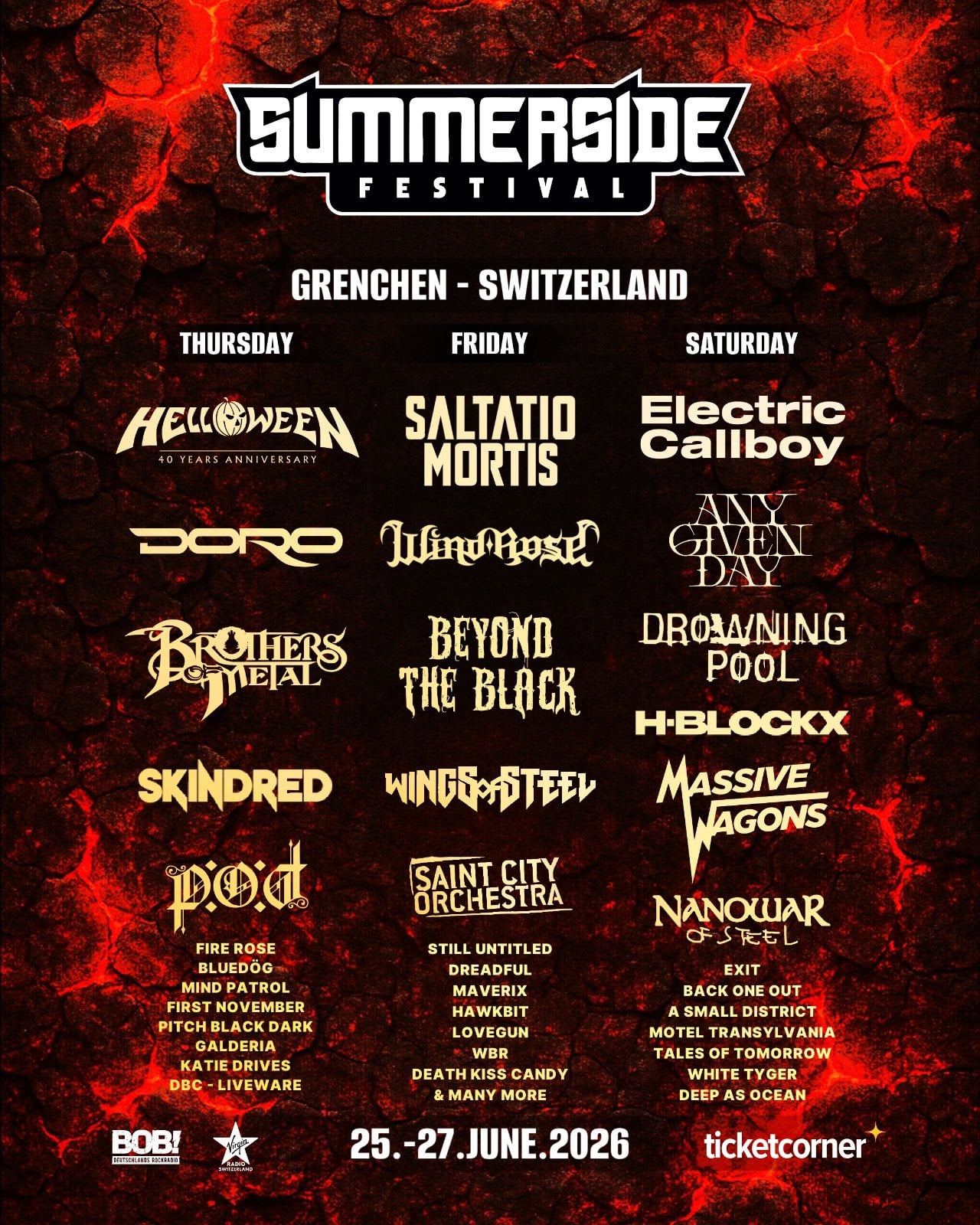 Helloween Tour Dates 2026-2027 | Music Festival Wizard
