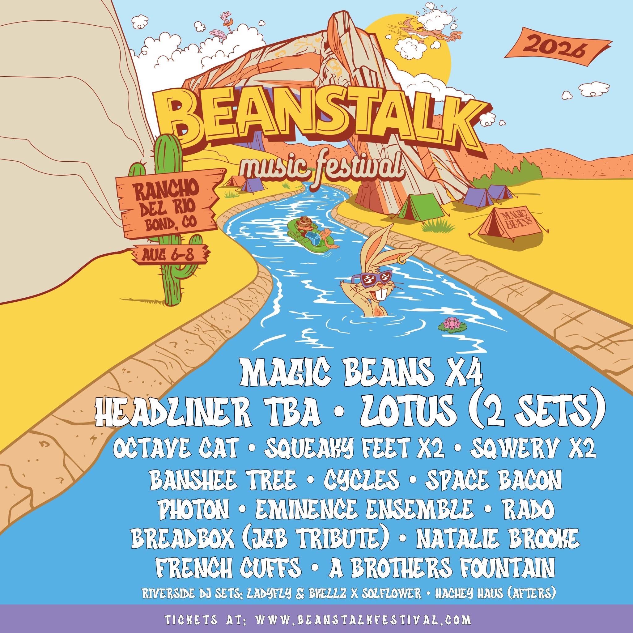 Beanstalk Music Festival 2026 | Music Festival Wizard