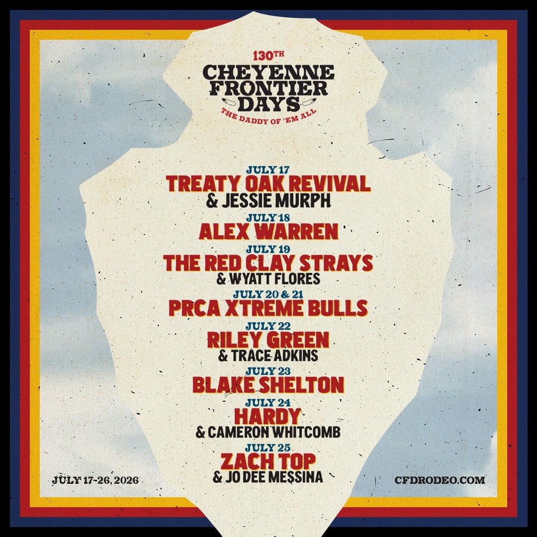 Cheyenne Frontier Days 2026 | Music Festival Wizard