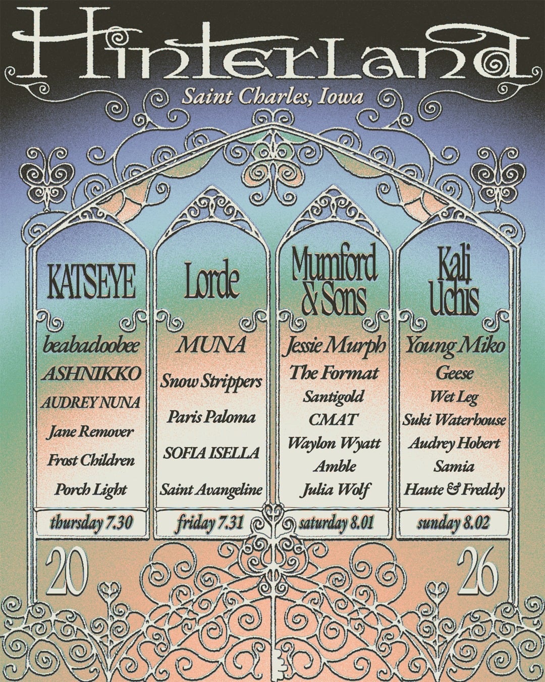 Hinterland Music Festival 2026 | Music Festival Wizard
