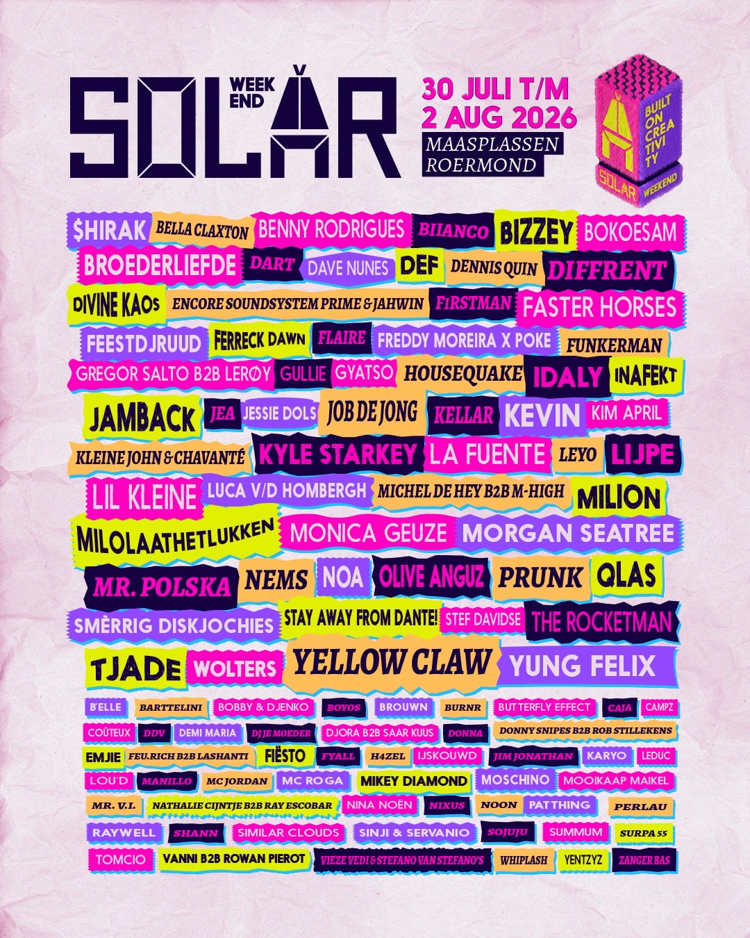 Solar Weekend 2026 | Music Festival Wizard