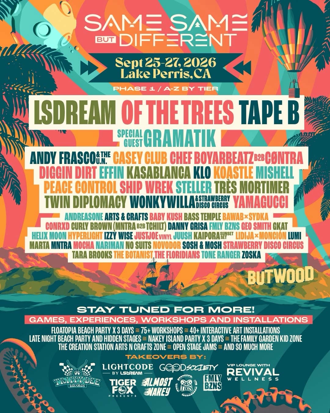 Same Same But Different 2026 | Music Festival Wizard