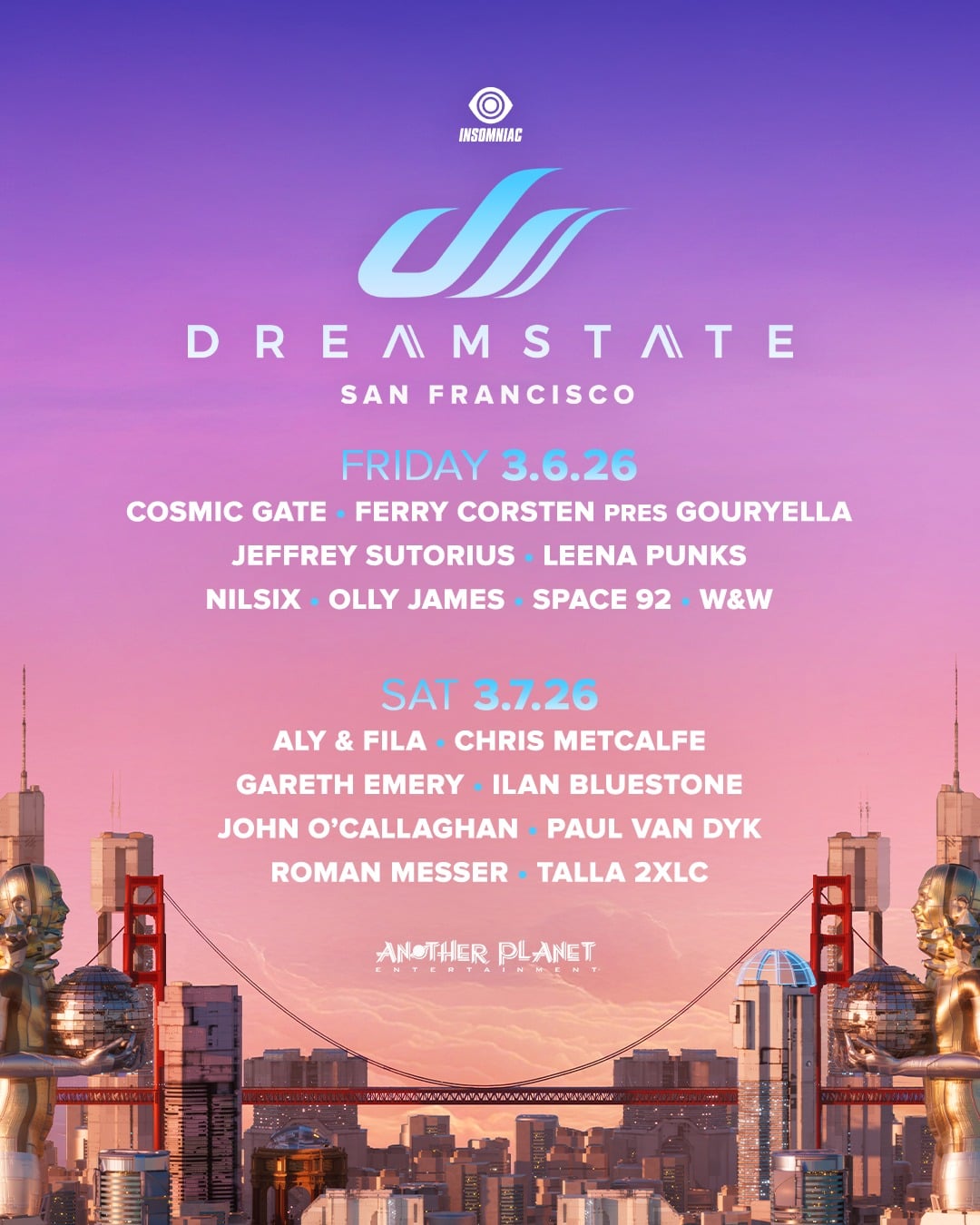 Dreamstate San Francisco 2026 | Music Festival Wizard