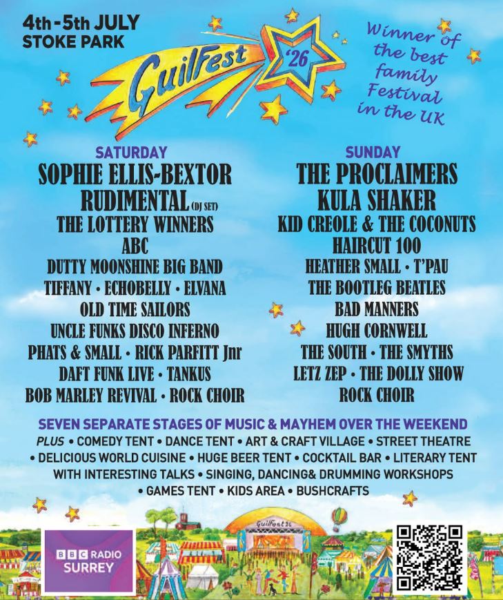 Guilfest 2026 | Music Festival Wizard