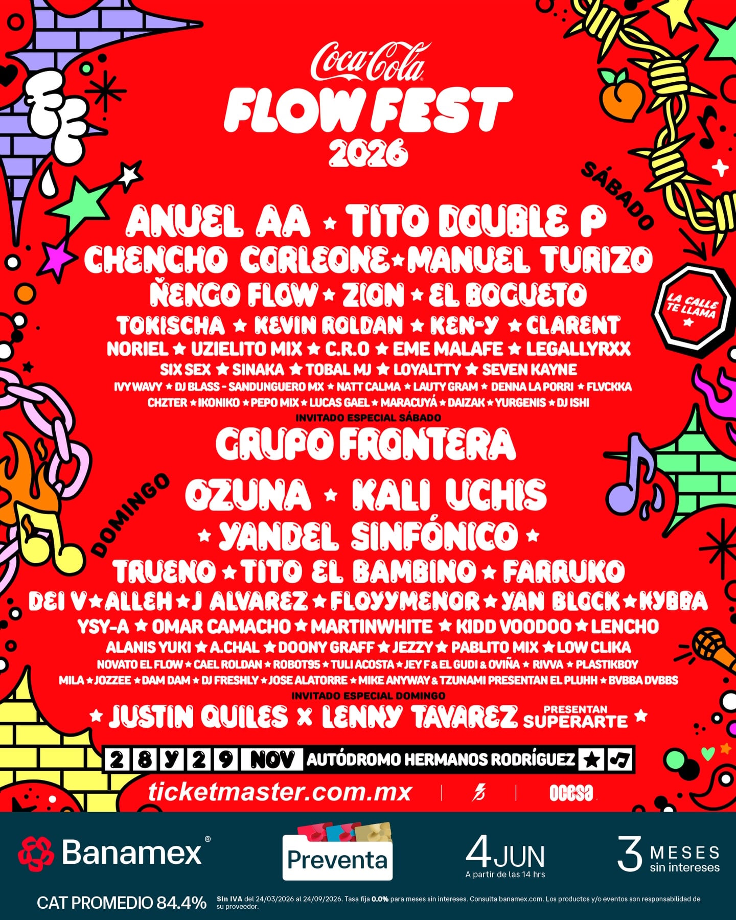 Flow Fest Mexico 2026 | Music Festival Wizard