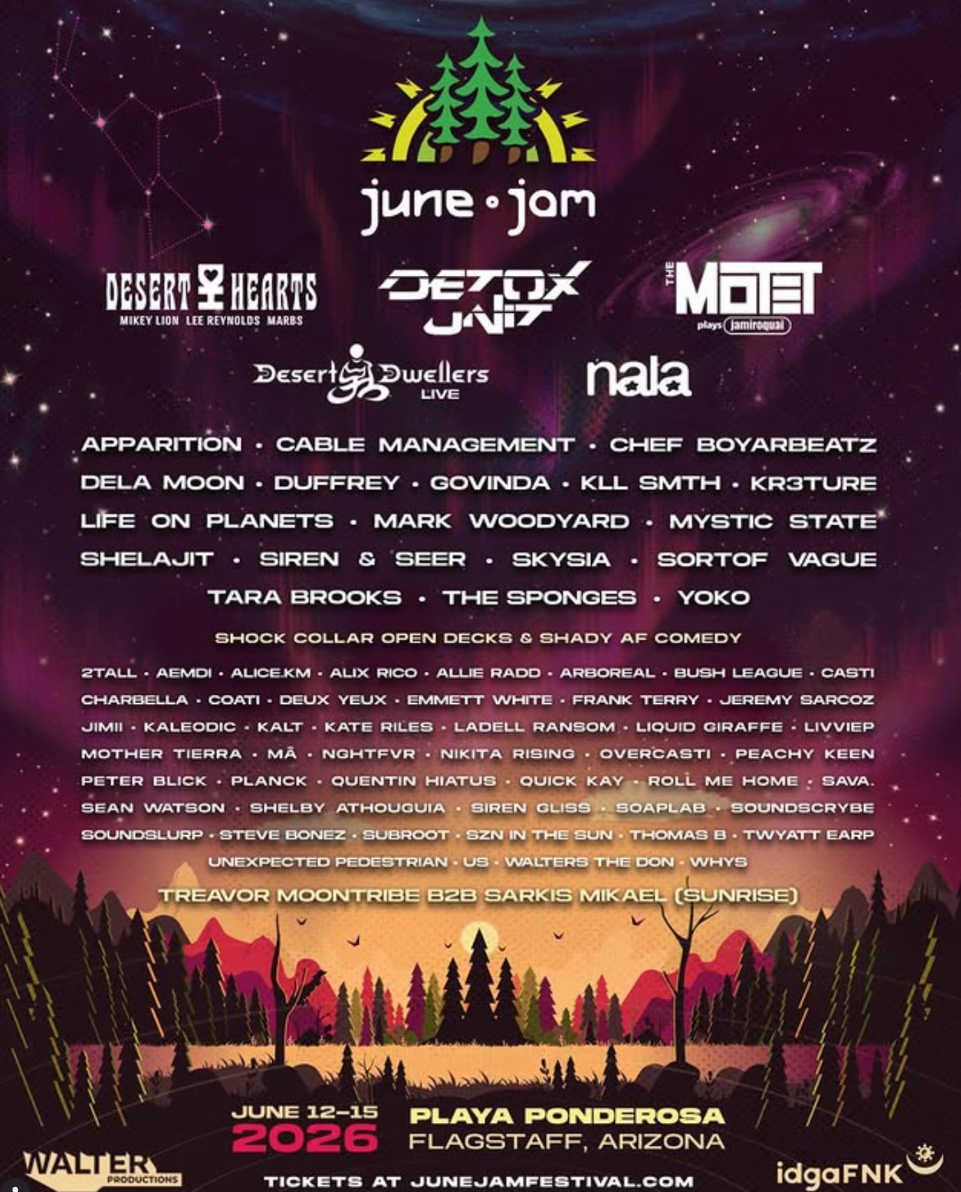 June Jam 2026 | Music Festival Wizard