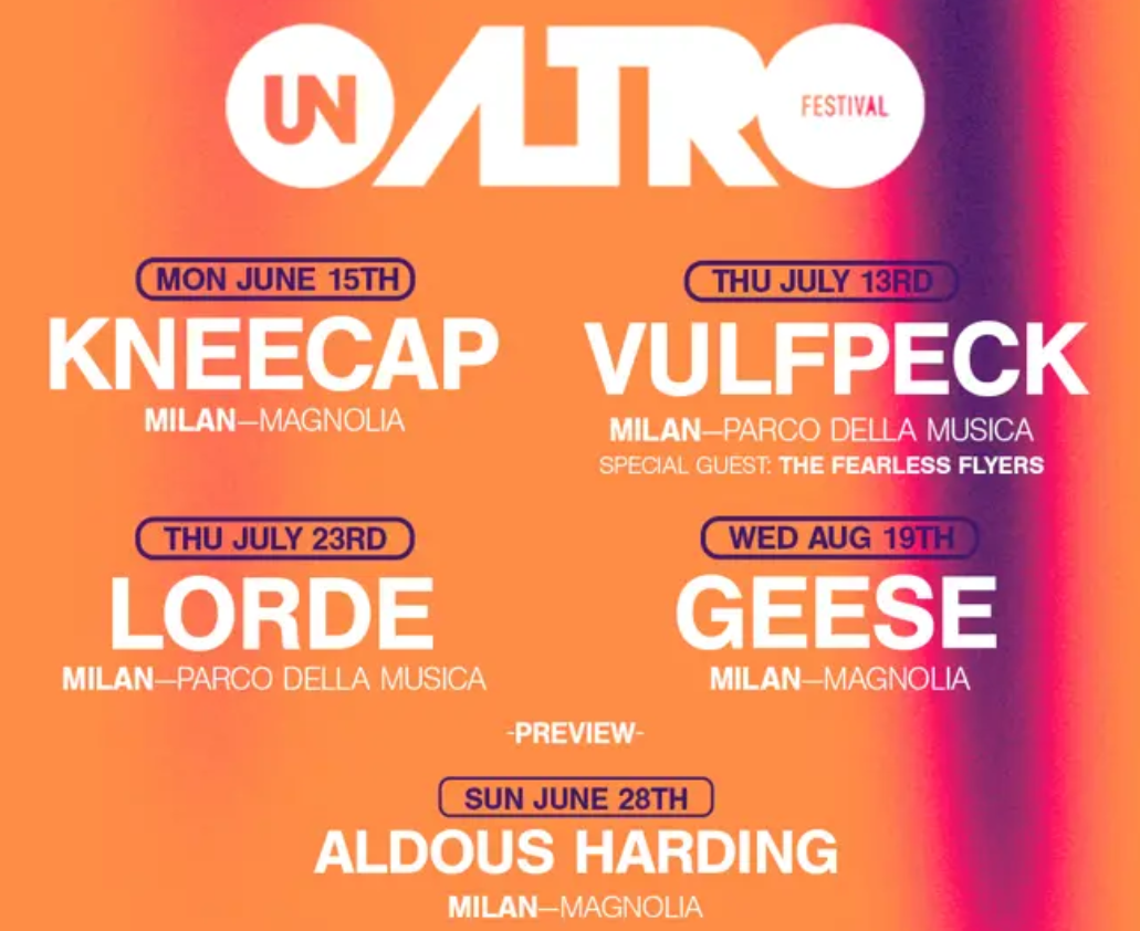 Unaltrofestival 2026 | Music Festival Wizard